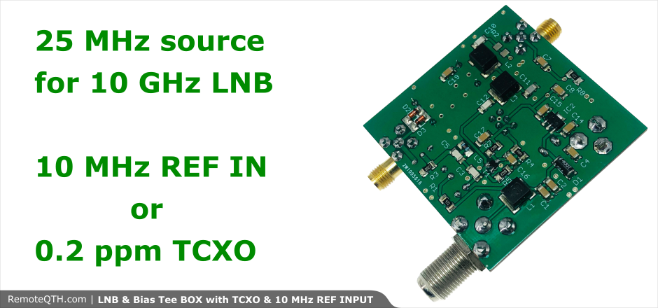 10GHz LNB with external reference